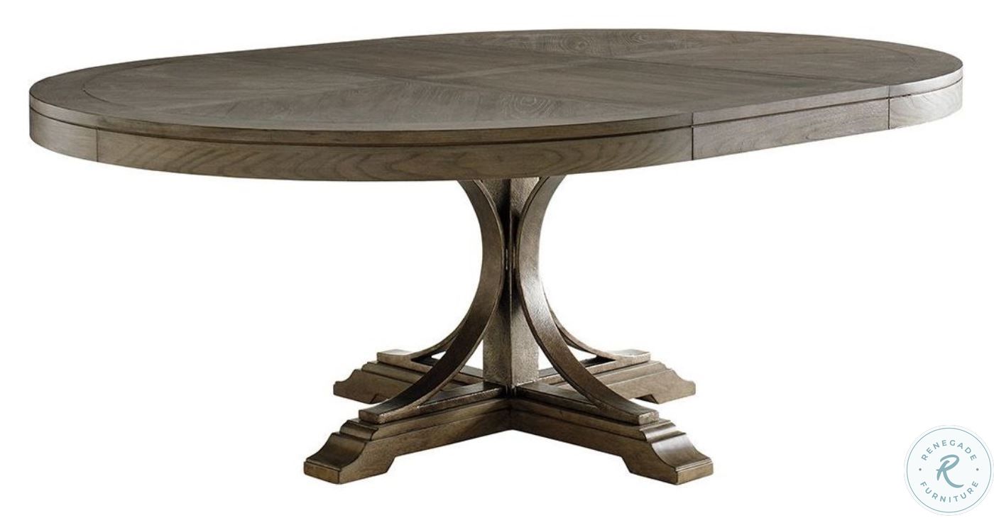 Cypress Point Hatteras Gray Atwell Extendable Dining Table From Tommy ...