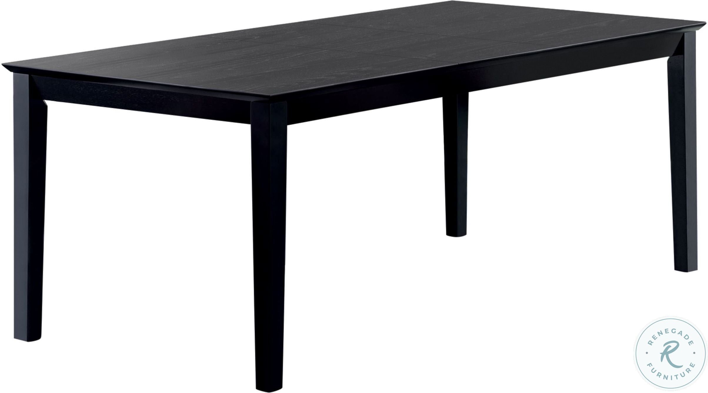 Lexton Black Extendable Dining Table | HomeGalleryStores.com | 101561