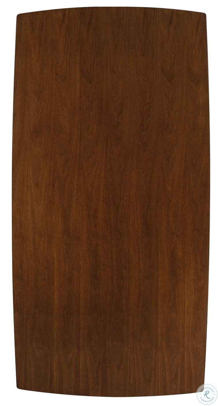 Malone Dark Walnut Rectangular Dining Table | HomeGalleryStores.com ...