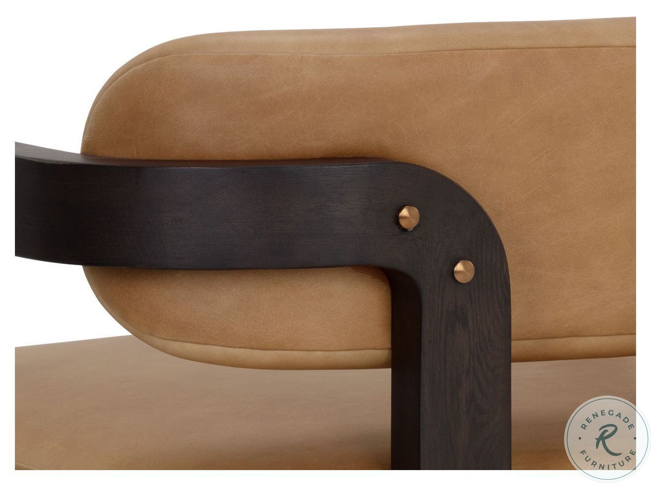Madrone Ludlow Sesame Lounge Chair From Sunpan | Coleman Furniture