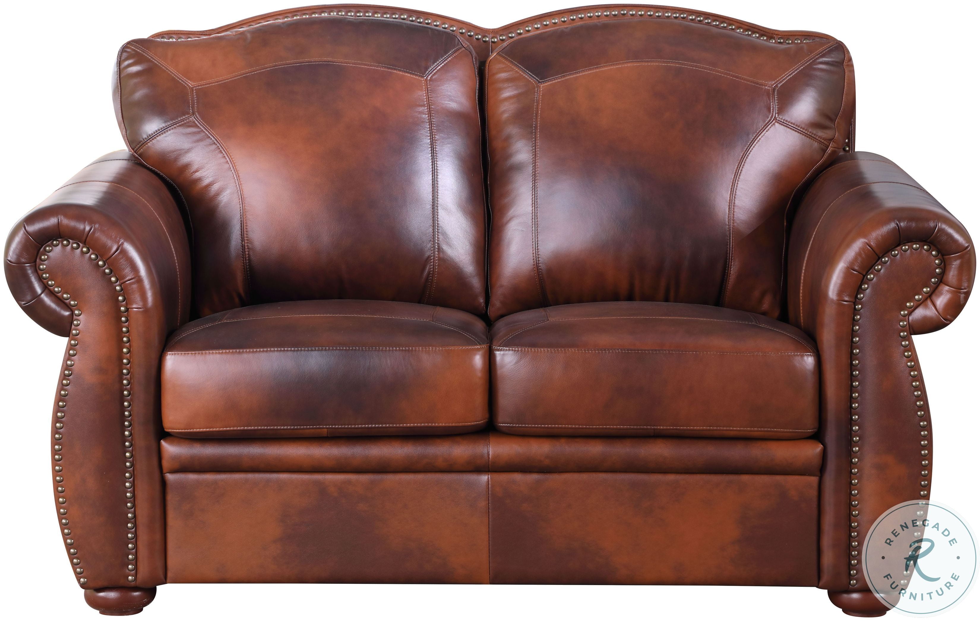 Arizona Marco Leather Loveseat | HomeGalleryStores.com | 1444-6110-0204234