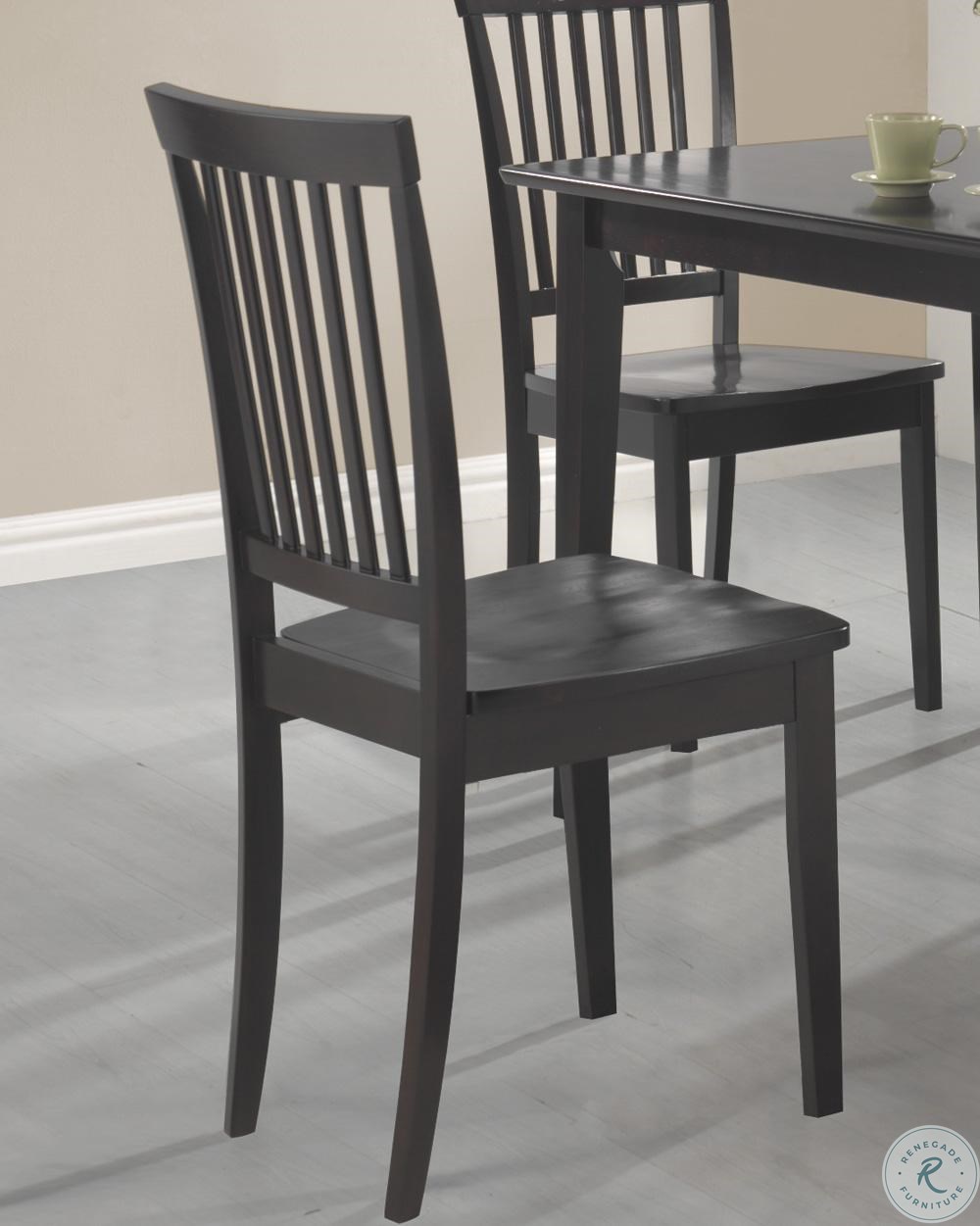 150152 Cappuccino 5 Piece Dining Room Set | HomeGalleryStores.com | 150152