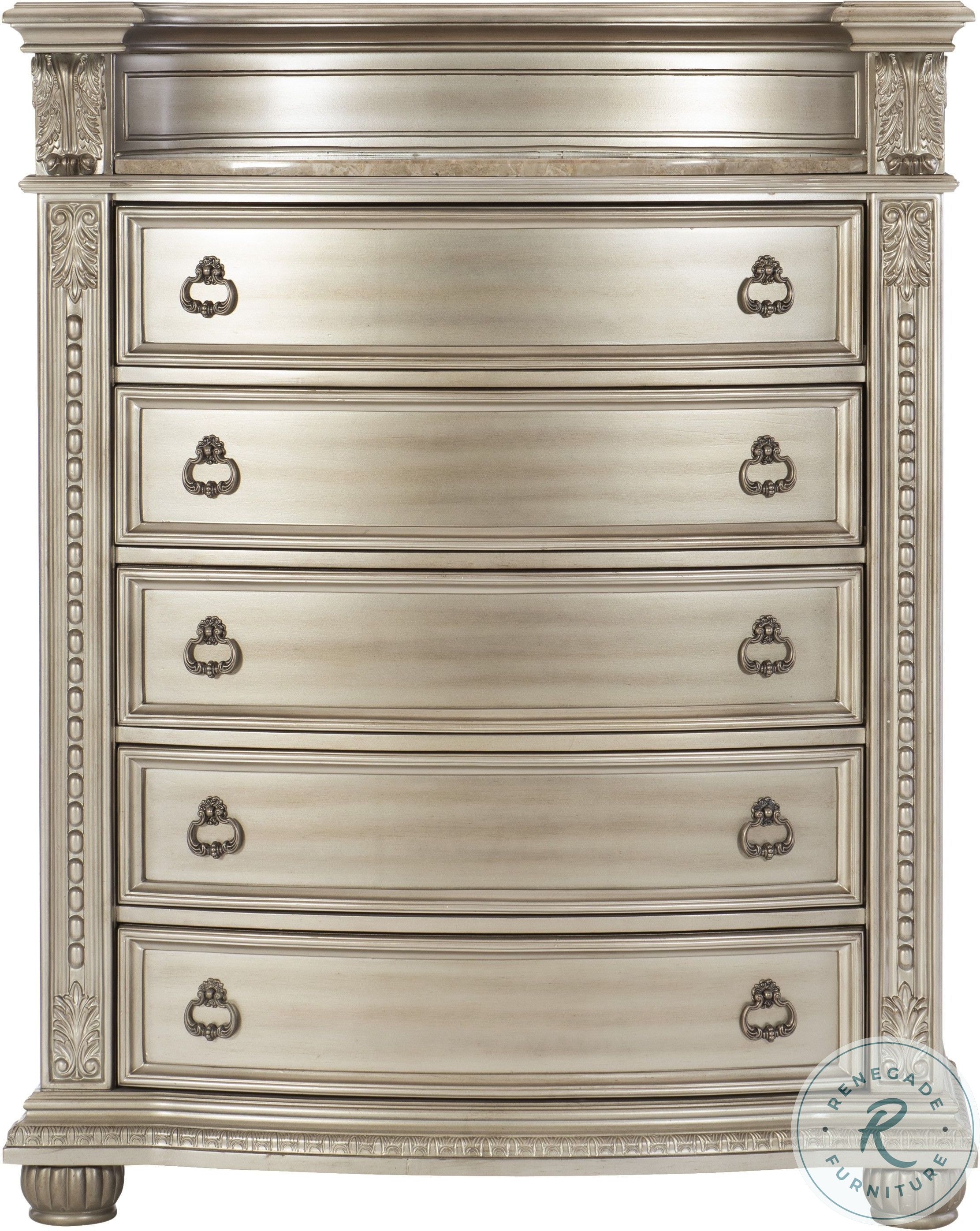 Cavalier Silver Chest | HomeGalleryStores.com | 1757SV-9