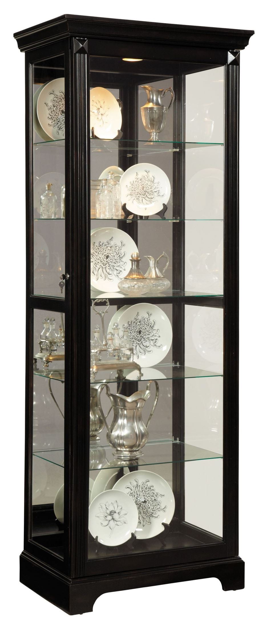 21459 Black Curio | HomeGalleryStores.com | 21459