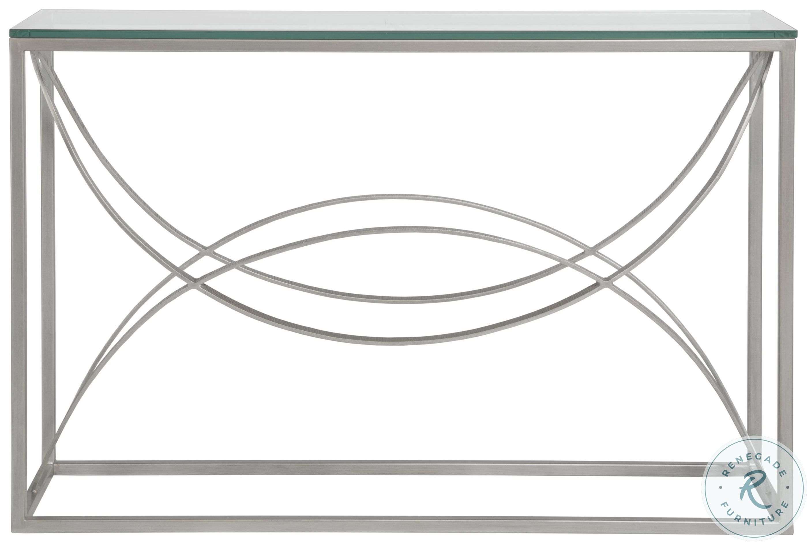 Metal Designs Gray Ellipse Console Table | HomeGalleryStores.com | 01 ...