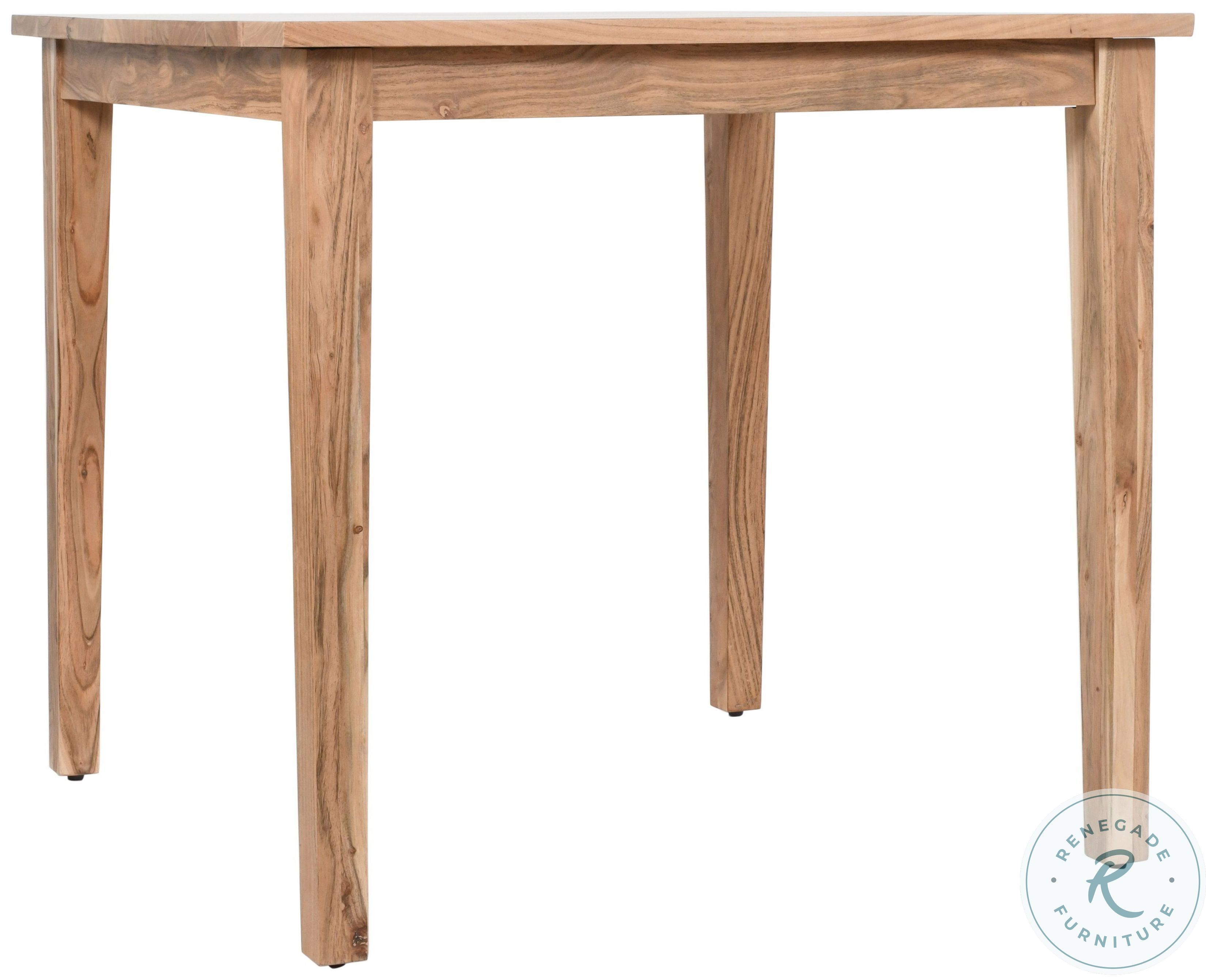 Colby Natural Light Brown Counter Height Dining Table From Jofran ...