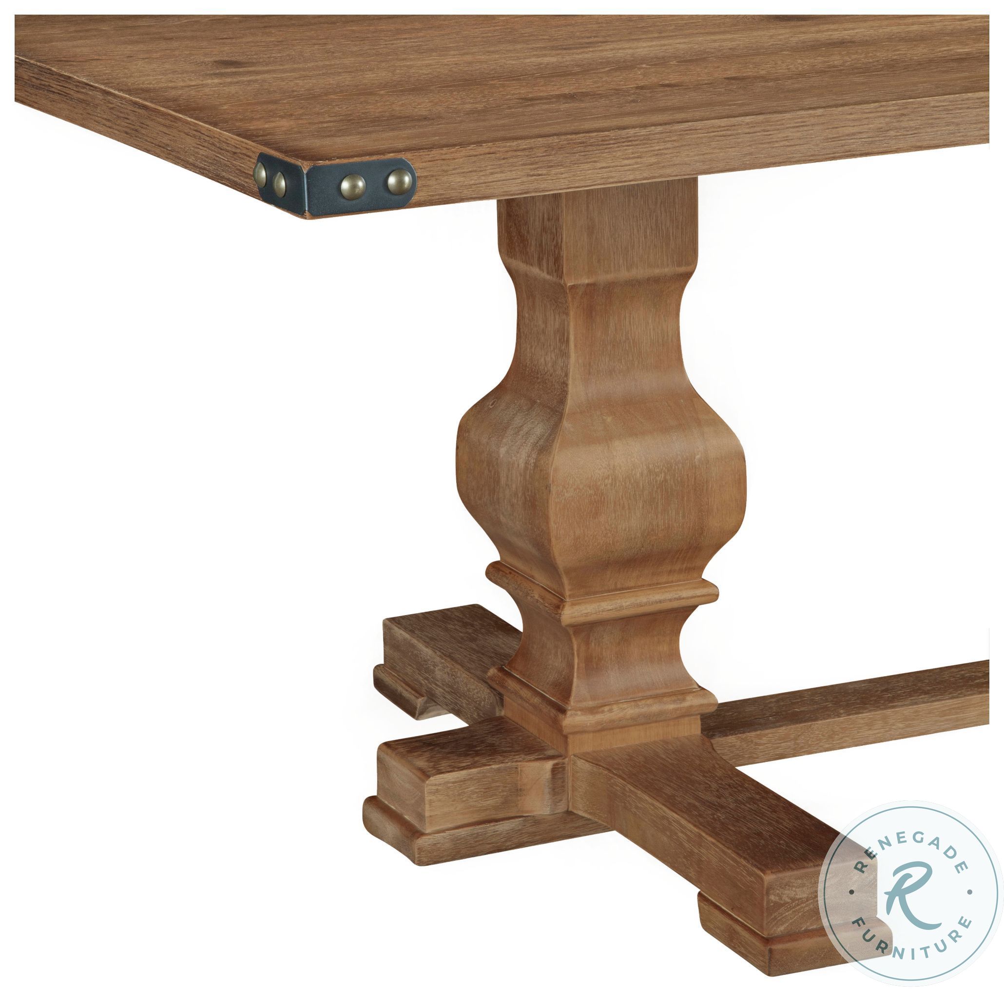 Manchester Natural Dining Table From Alpine | Coleman Furniture
