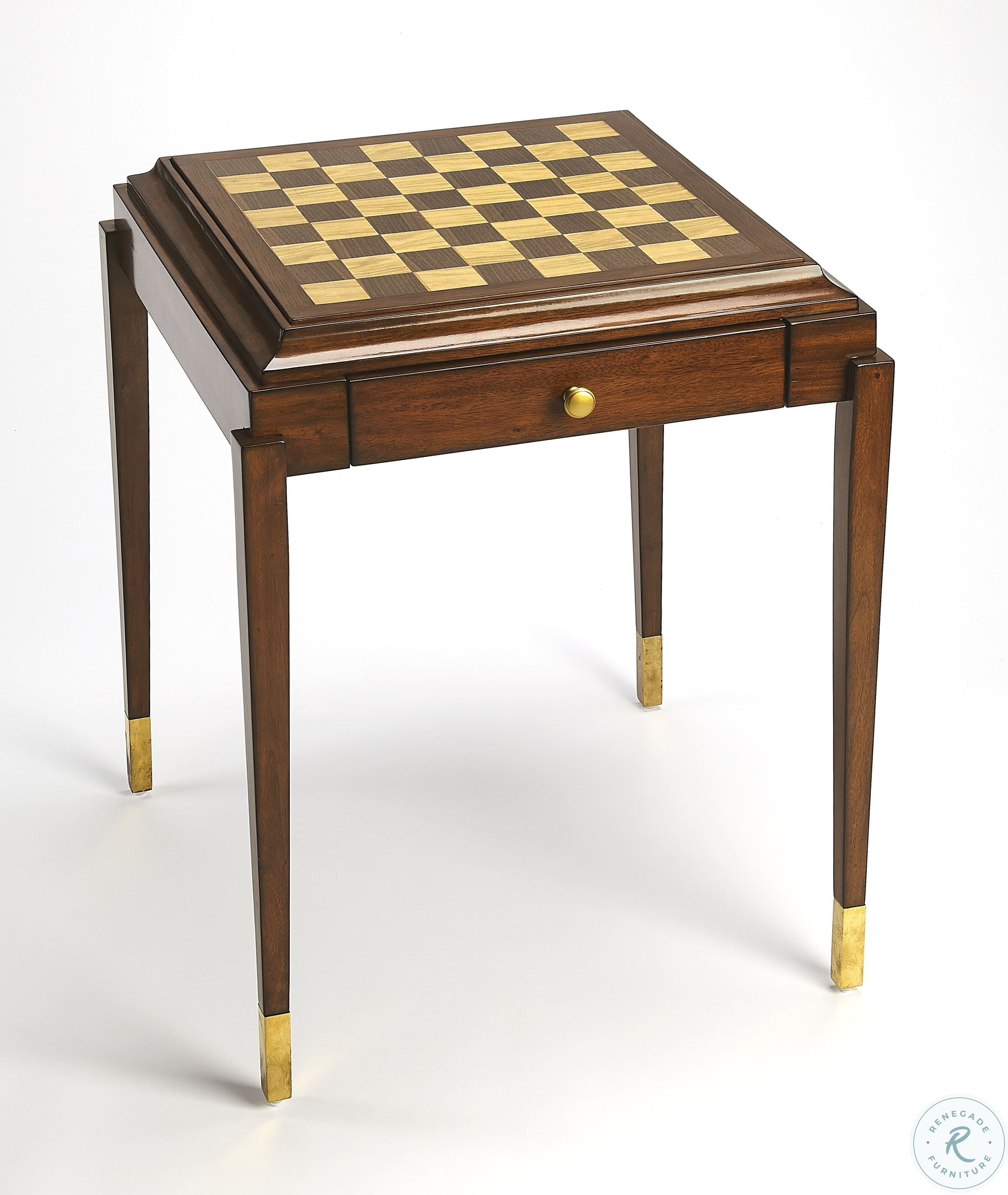 Adrian Antique Cherry Game Table | HomeGalleryStores.com | 4461011