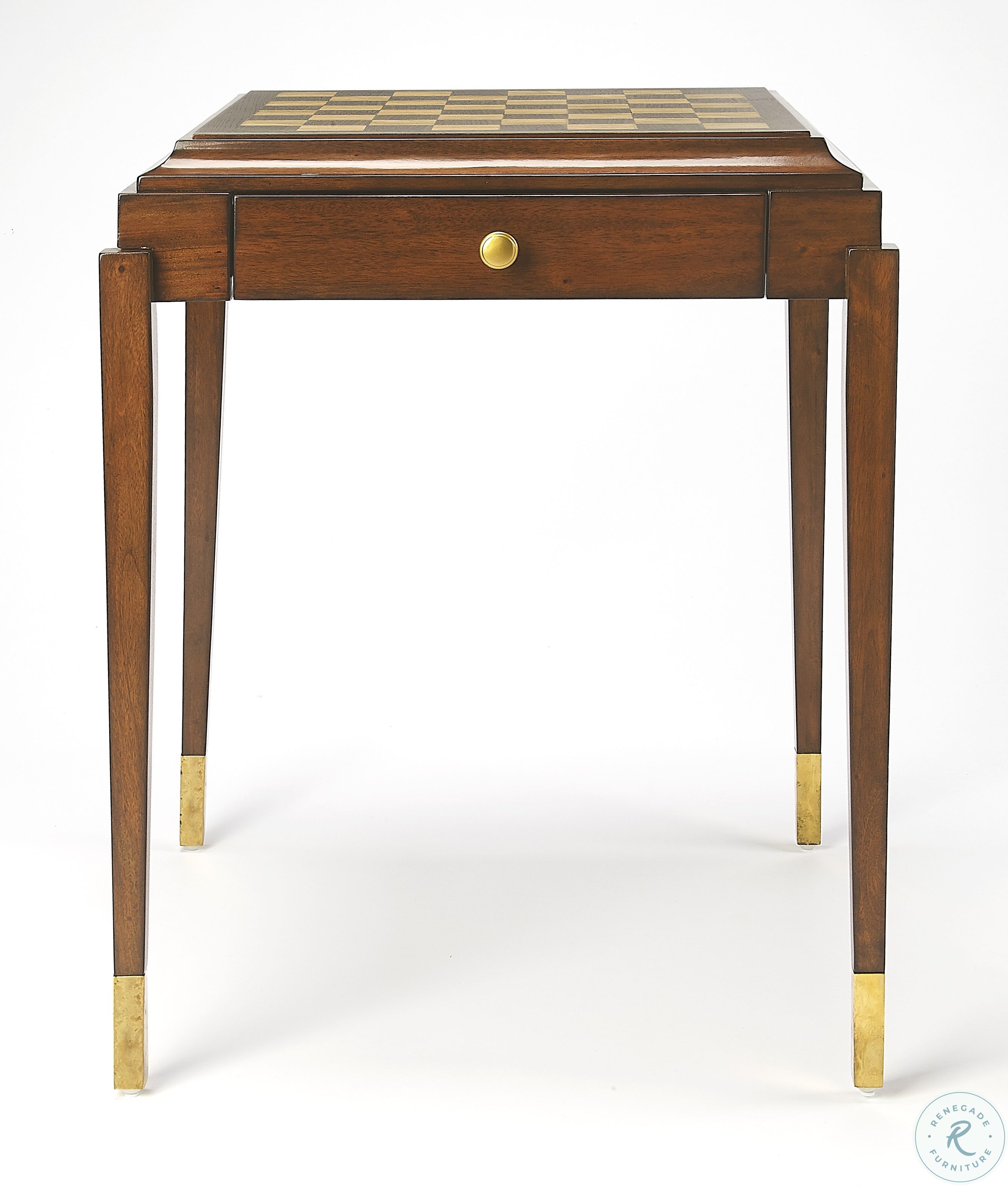 Adrian Antique Cherry Game Table | HomeGalleryStores.com | 4461011