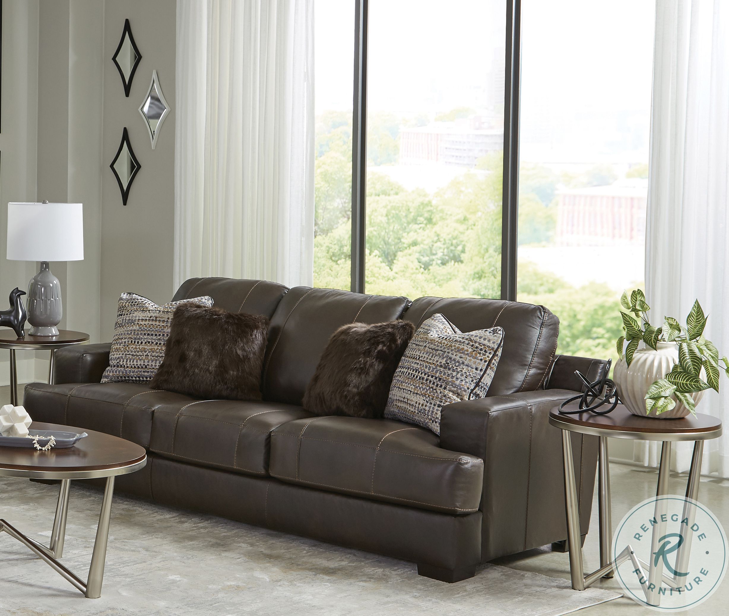 Marco Chocolate Sofa From Jackson | Coleman Furniture