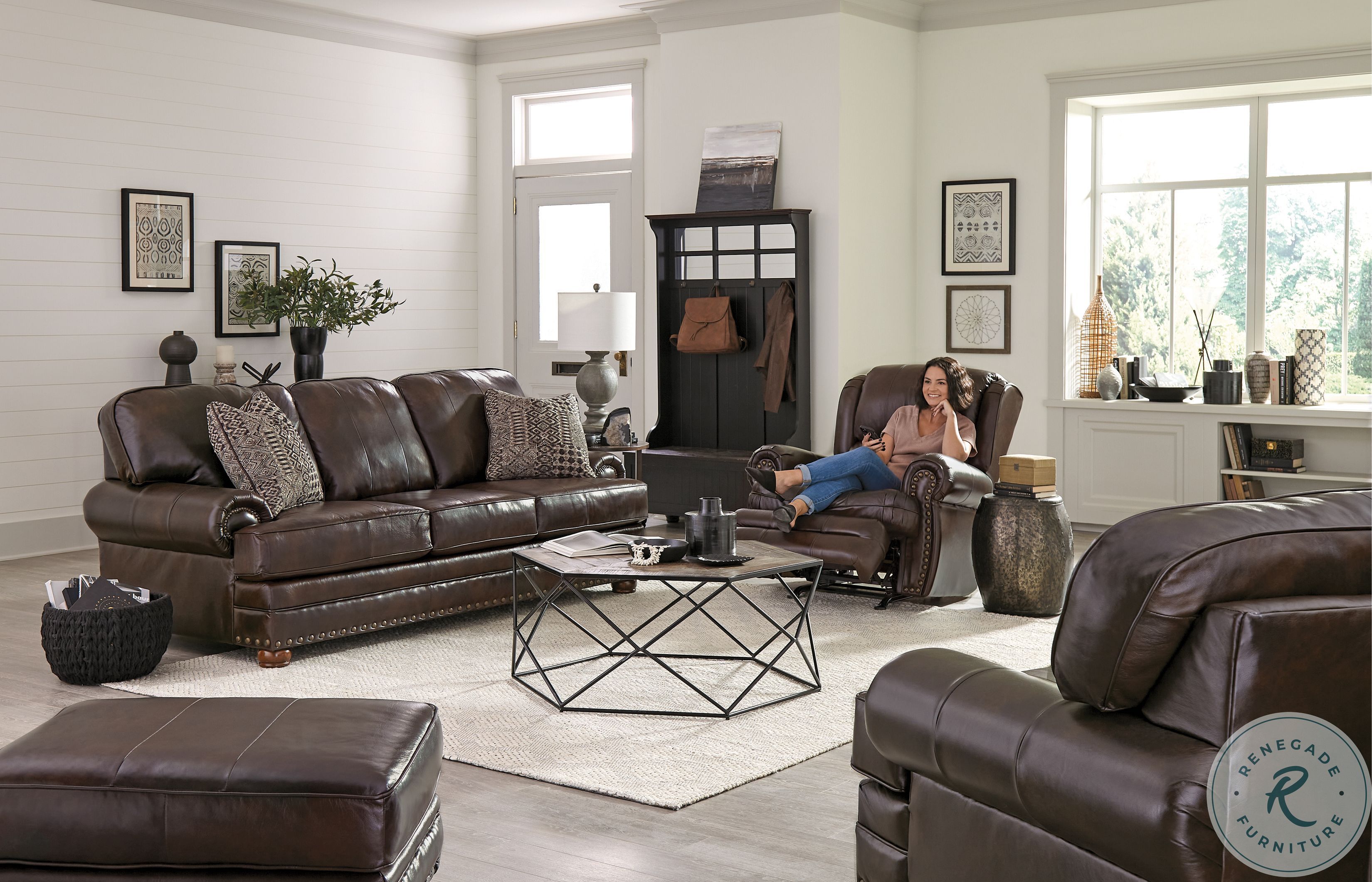 Roberto Cocoa Sofa From Jackson | Coleman Furniture
