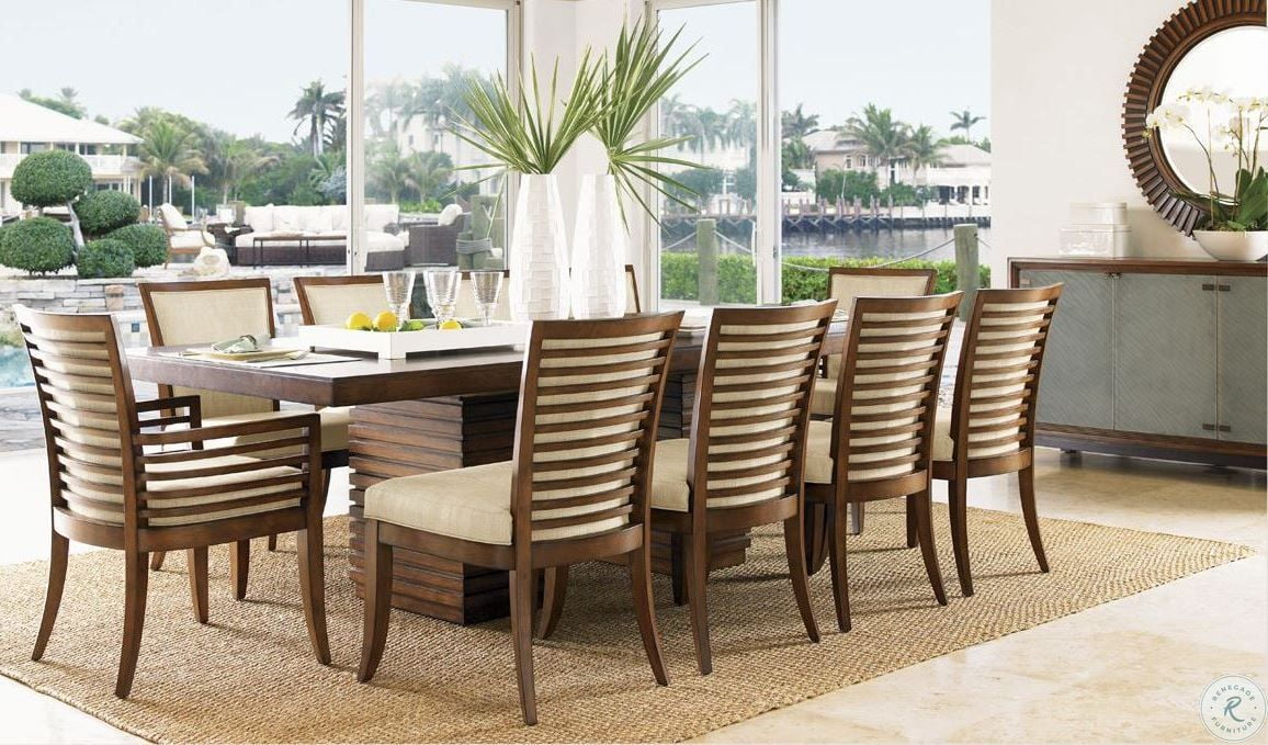 Ocean Club Peninsula Extendable Dining Room Set | HomeGalleryStores.com ...