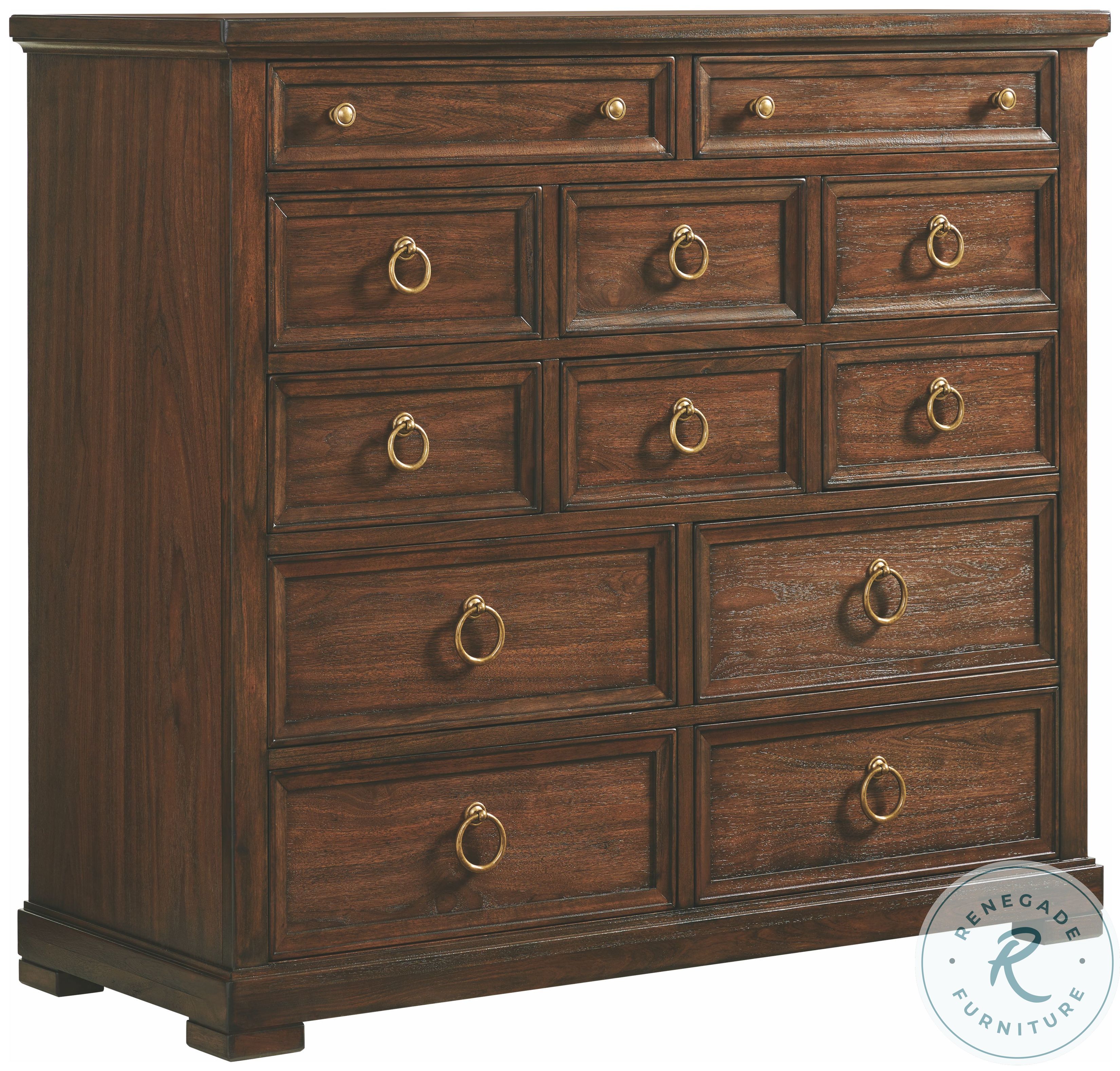 Silverado Brown Crosby Gentlemans Chest | HomeGalleryStores.com | 01 ...