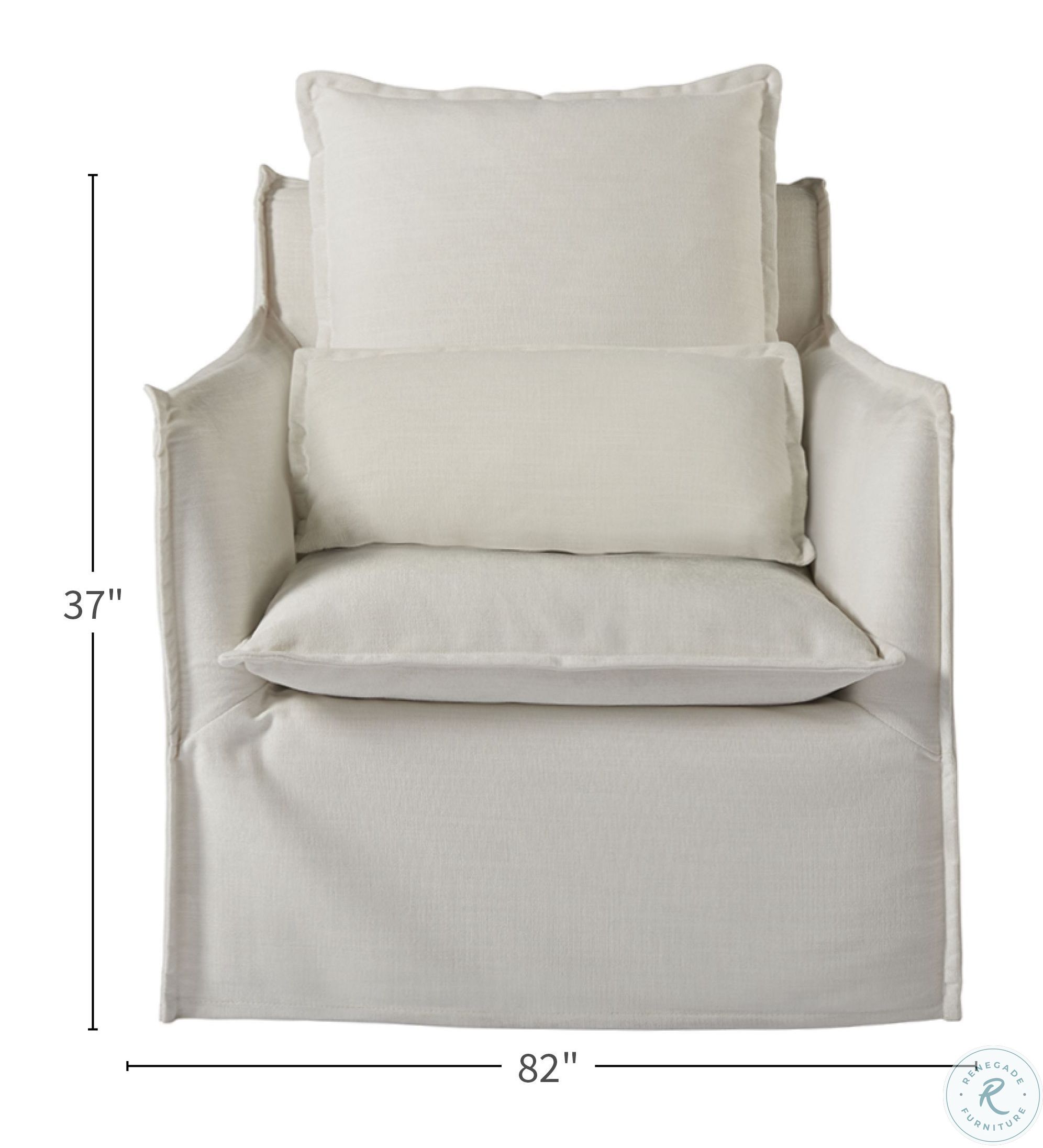 Coastal Living Snow Siesta Key Swivel Chair | HomeGalleryStores.com ...