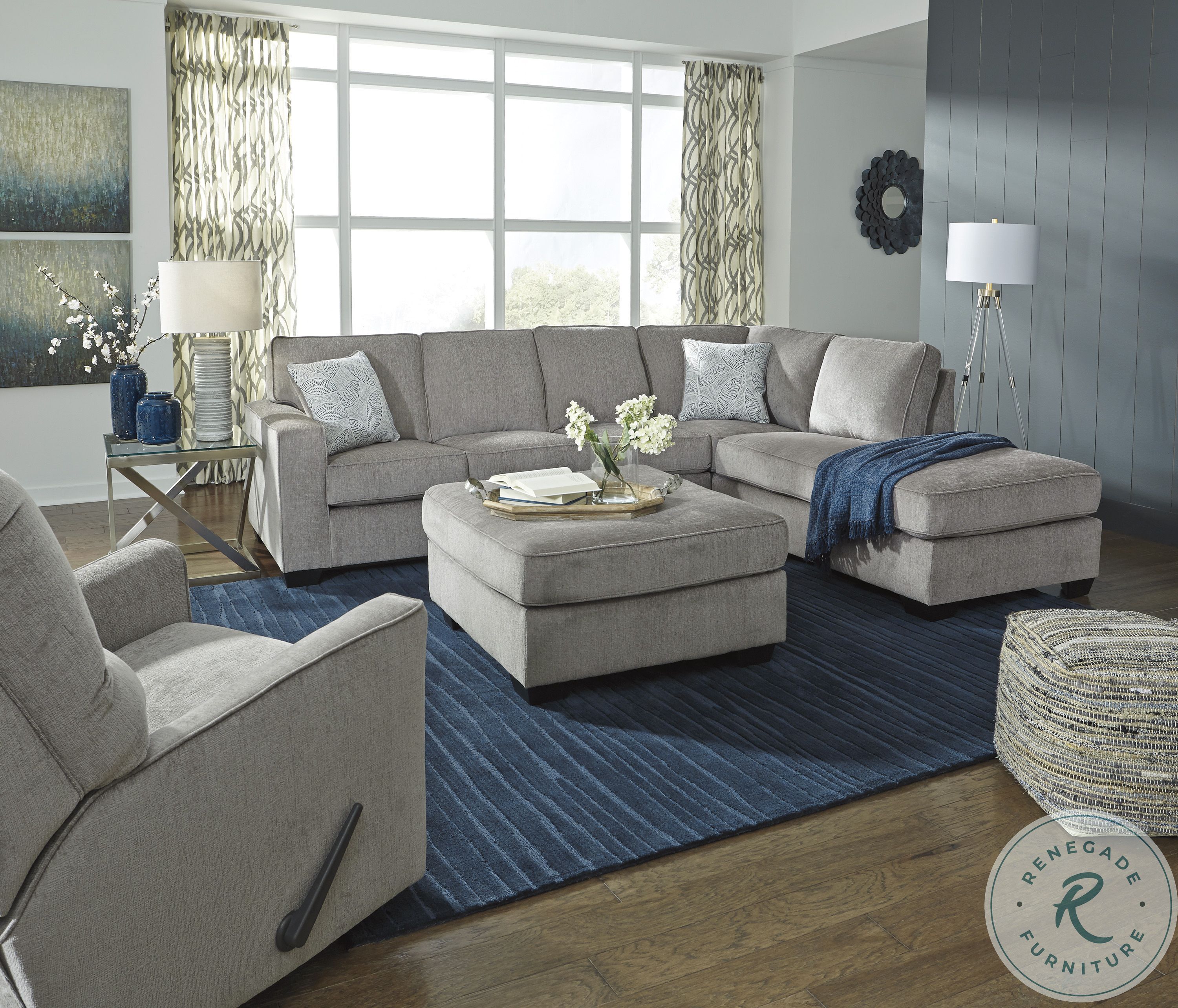 Altari Alloy Oversized Accent Ottoman | HomeGalleryStores.com | 8721408