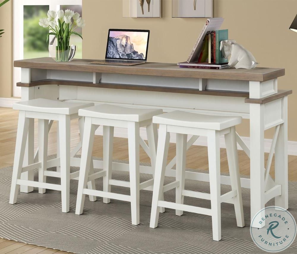 Americana Modern Cotton Everywhere Console Bar Table ...