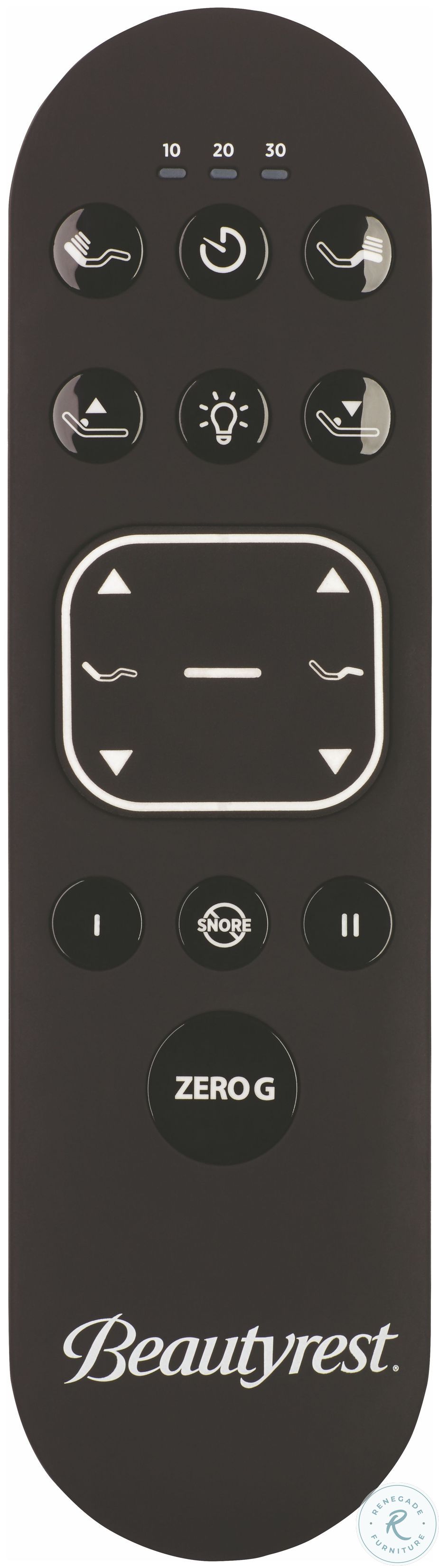 Beautyrest Black Luxury Queen Size Adjustable Base Foundation ...