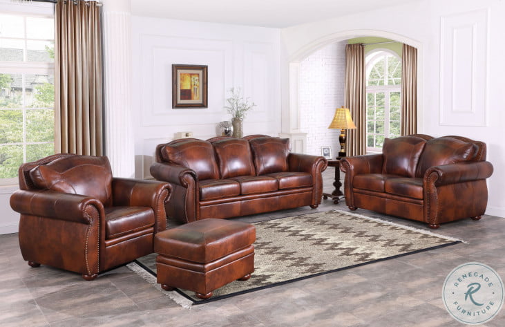 Arizona Marco Leather Living Room Set | HomeGalleryStores.com | 1444 ...