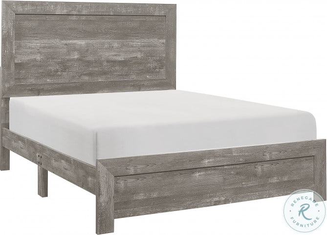 Corbin Gray Panel Bedroom Set | HomeGalleryStores.com | 1534GY-1