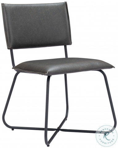 Grantham Vintage Gray Dining Chair Set of 2 From Zuo | Coleman Furniture