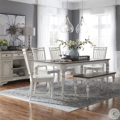 Magnolia Manor Antique White Server | HomeGalleryStores.com | 244-SR6238