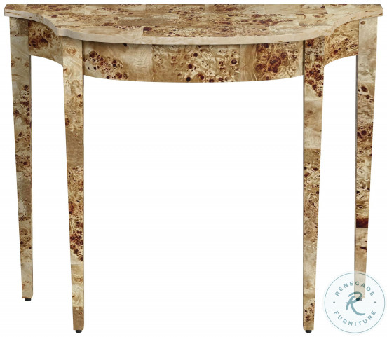 Chester Light Burl Console Table From Butler | Coleman Furniture