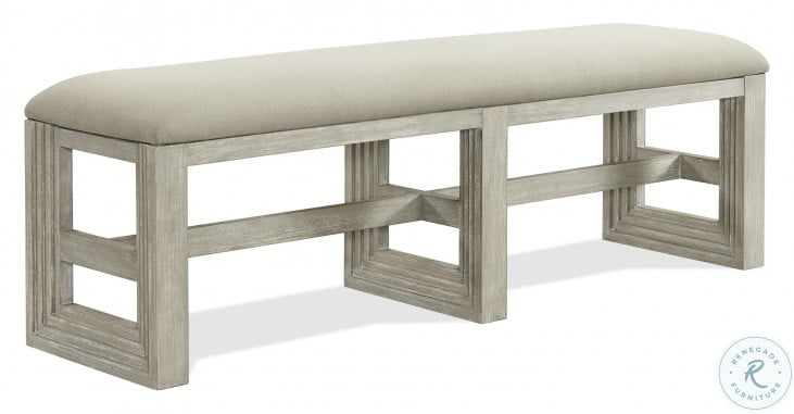 Cascade Dovetail Upholstered Dining Bench | HomeGalleryStores.com | 73444