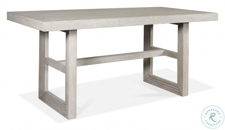 Cascade Dovetail Rectangular Counter Height Dining Table ...