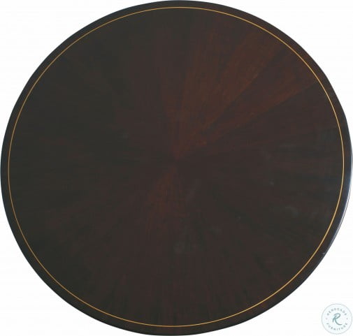 Carlyle Espresso Waldorf Round Dining Table | HomeGalleryStores.com | 01-0736-875C