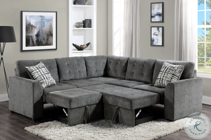Bainbridge 3 Piece Sectional Sofa | Baci Living Room
