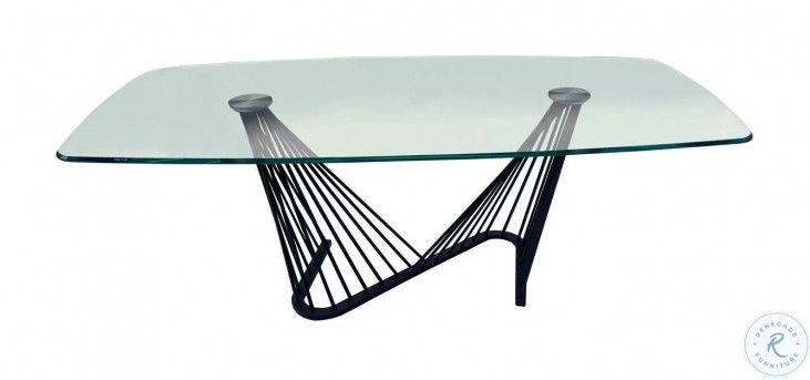 Arpa Starfire And Anthracite Dining Table | HomeGalleryStores.com | Arpa-DT