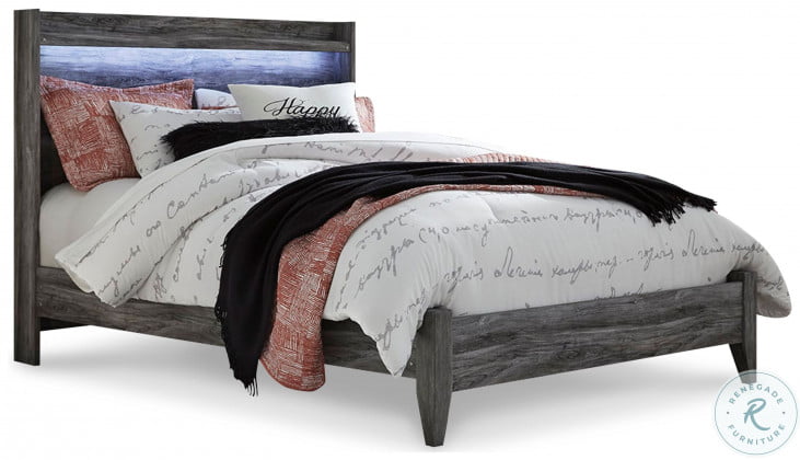 Baystorm Gray Queen Panel Bed | HomeGalleryStores.com | B221-57-54