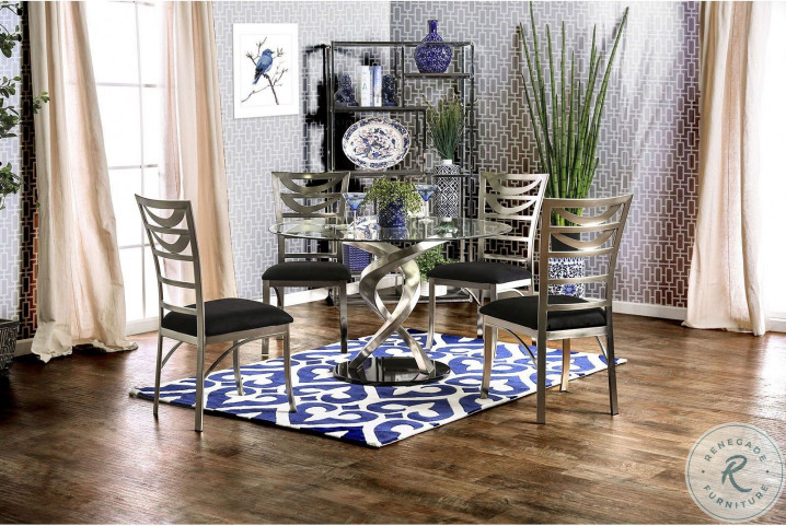 Roxo Round Pedestal Dining Table | HomeGalleryStores.com | CM3729T-TABLE