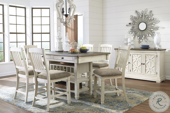 Bolanburg White and Gray Dining Server | HomeGalleryStores.com | D647-60