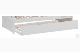 Galen White Twin Over Full Bunk Bed | HomeGalleryStores.com | B2053TFW-1*