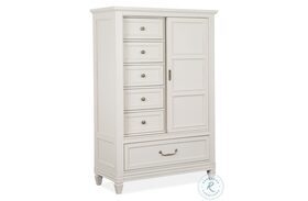 Willowbrook Egg Shell White Panel Storage Bedroom Set ...