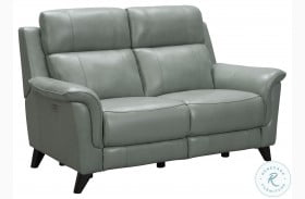 Kester Lorenzo Mint Power Reclining Sofa With Power Headrest ...