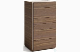 Porto Walnut Platform Bedroom Set | HomeGalleryStores.com | 17866-Q