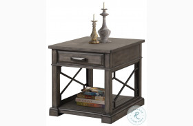 Sundance Smokey Gray Cocktail Table | HomeGalleryStores.com | SUN-01-SGR