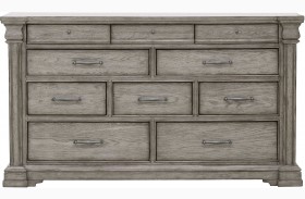Madison Ridge Soft Grey Panel Bedroom Set | HomeGalleryStores.com ...