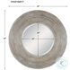 Vortex White Washed Round Mirror From Uttermost | Coleman Furniture