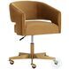 Claren Matte Gold Office Chair From Sunpan | Coleman Furniture