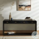 Caspian Black Ash Console Table from Four Hands | Coleman Furniture