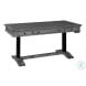 Wellington Estates Brown And Black Hall Lift Desk | HomeGalleryStores ...