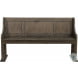 Toulon Distressed Dark Oak 60" Bench | HomeGalleryStores.com | 5438-14A
