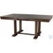 Wieland Light Rustic Brown Extendable Dining Table | HomeGalleryStores ...