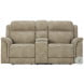 Next Gen Sand Power Reclining Loveseat With Console | HomeGalleryStores ...