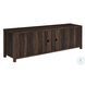 736273 Dark Pine TV Console From Coaster | Home Gallery Stores