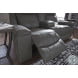 Jesolo Dark Gray Double Reclining Console Loveseat | HomeGalleryStores ...