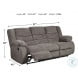 Tulen Gray Reclining Sofa | HomeGalleryStores.com | 9860688